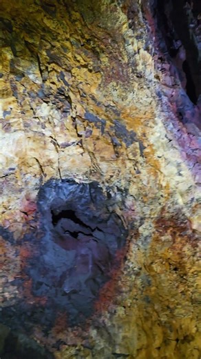 Inside an Empty Volcano in Iceland