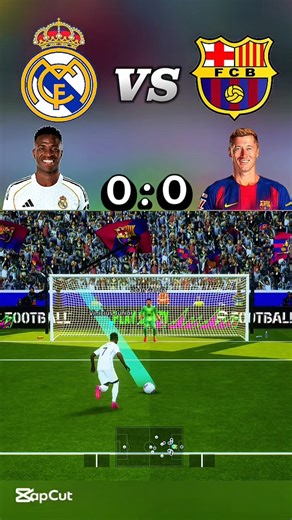 R.MODRID VS BARCELONA TOP 11| VINI VS ROBERD BEST PENALTY CHALLENGE #efootball #penalty #shortvideo