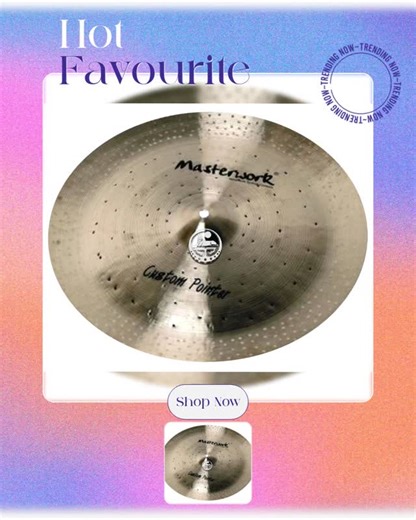 Sounds Anatolian Turkish Cymbals on Instagram: "This piece of elegance just stepped into the spotlight. ✨ Introducing the Masterwork 20 Custom Pointer China—a true masterpiece that embodies luxury and sophistication. 🎨 Crafted meticulously, this exquisite china collection not only enhances your dining experience but adds a touch of opulence to your home décor. 🍽️ From formal gatherings to intimate dinners, its unparalleled design seamlessly complements any occasion, making every meal an extrao