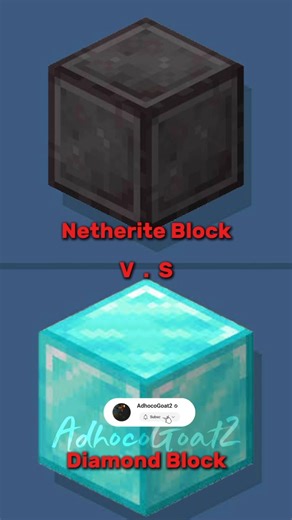 Netherite Block vs Diamond Block: Which One’s Actually Worth More?