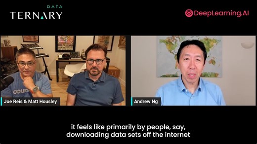 1.2K views · 39 reactions | For years, AI progress was all about creating better models. But Andrew Ng argues that the real breakthroughs come from focusing on the data. He explains why data-centric AI is gaining momentum and why improving data can be more impactful than refining models. Dive into the principles of data-centric AI and see how you can apply them with our Data Engineering Professional Certificate: https://hubs.la/Q02S59br0 | DeepLearning.AI | Facebook