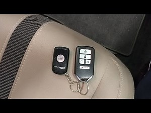 Compustar PRO 2-Way R3 (RF-P2wR3-SS) remote start & heated seats installation in a 2016 Honda Civic