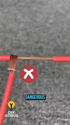 Secret Trick! How to Twist a 7-Strand Wire Neatly & Securely #tricks #connection #shorts