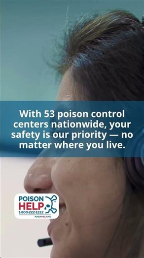 Accidents Happen. Call Poison Help!