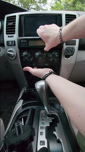 How To: 4Runner Climate Control & Clock Lights Replacement (2003-2009) #shorts