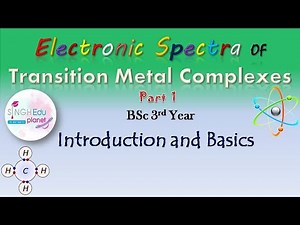 Electronic Spectra Of Transition Metal Complexes| Part 1| Revision of Basic Concepts| BSc 3rd Year|