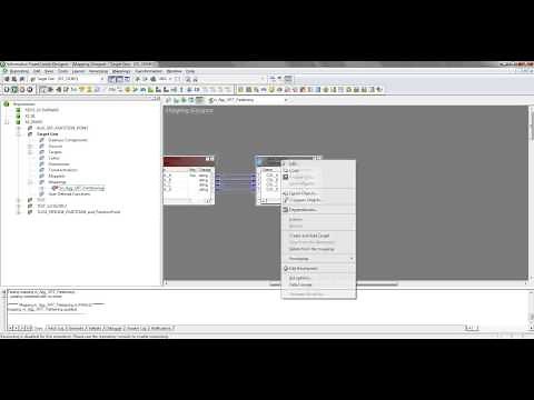How to generate targets in the mapping with one-click in PowerCenter