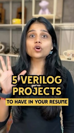 Himanshi Sonava on Instagram: "Follow @electronicscamp for more! . . . Verilog project list: 1.)32 bit 5 stage pipelines mips processor 2.)Phase width modulation generator in verilog 3.)Dual port RAM design and verification 4.)Design of basic protocols using verilog 5.)Design and implementation of cache . . . . [ece vlsi btech circuital electronics engineering corejobs semiconductor industry engineering jobs future jobs careers software industry verilog systemverilog ] #ece #vlsi #core #btech #e