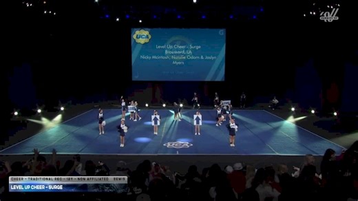 Level Up Cheer - Surge [2026 Cheer - Traditional Rec - 12Y - Non Affiliated Semis] 2026 UCA National High School Cheerleading Championship DII