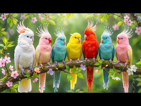 Nature’s Living Jewels ✨🍃 Hidden Beauty of Wild Birds in Stunning Spring Wonderland 🌸 Calming Piano