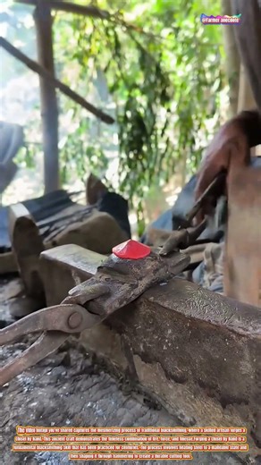 The Art of Traditional Hand-Forging a Chisel