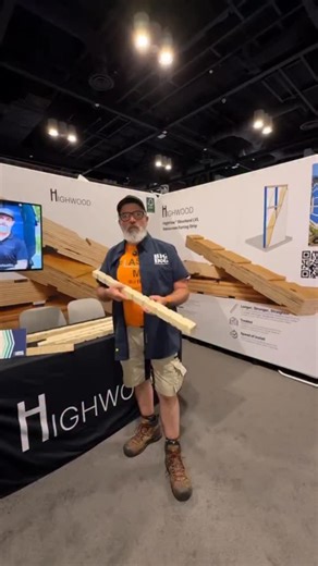 Check out this smart take on a furring strip. @bigdogconstruction.gm overviews @highwoodtimber’s structural LVL rainscreen furring strip and the problem it’s designed to solve. #build #construction #homedesign #ibs2026 #keepcraftalive | Fine Homebuilding Magazine