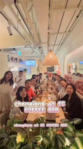 Ethel Zhang on Instagram: "Happiness Exclusive Night 💗 EC Coffee Bar · 1st Year Anniversary Champions Chapter One year ago, EC Coffee Bar began with a simple vision: 💗 If one person comes back 100 times, a community is born. Today, that vision has become reality. Some of you have returned 25+ times, some 10+ times, and many of you made EC part of your weekly rhythm. Thank you for choosing us — again and again 💗 You are not just customers. You are the six attributes we believe in and build wit