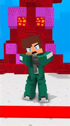 JJ vs Ghost challenges in Squid Game Red Light Green Light#shorts