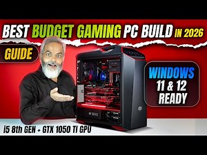 Best Budget Gaming PC Build Guide 🔥 i5 8th Gen + GTX 1050 Ti GPU