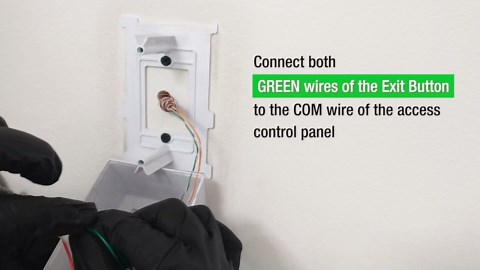 Visionis VIS-7001 Indoor Outdoor Weather and Waterproof Rated IP65 Stainless Steel Door Bell Type Round Request to Exit Button Standard Size for Door Access Control With LED Light NC COM and NO Output