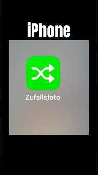 iPhone Trick: So bekommst du ein Zufallsfoto aus deiner Galerie 📸 | Shortcut Tutorial #shorts