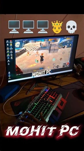 PC SETUP 🖥🖥 #shorts #mohitpc #viralvideo #raistar #gyangaming #freefirereels #pcsetup #ffstatus