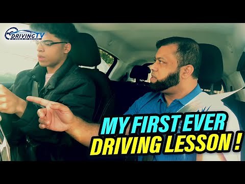 My First Ever Driving Lesson - Learning To Drive All starts Here!