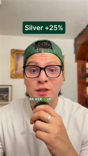 CoinGecko | Cryptocurrency on Instagram: "Why is silver suddenly pumping? 🪙 #gold #silver #finance #marketupdates #financenews #economy #stocks #stocktrading #stockmarket"