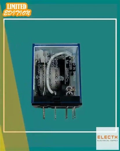 ⚡ Ready to electrify your projects \n\nThe Omron MY2N-J 24V DC Relay Switch is your ultimate compa...