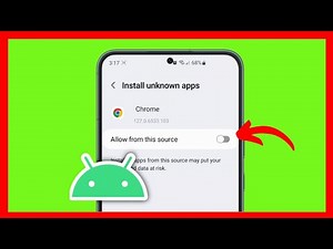 How to Allow Apps From Unknown Sources on Android