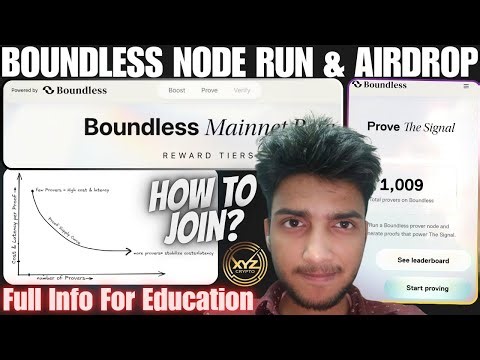 Boundless Airdrop & Node Guide In Hindi | boundless | XYZ Crypto