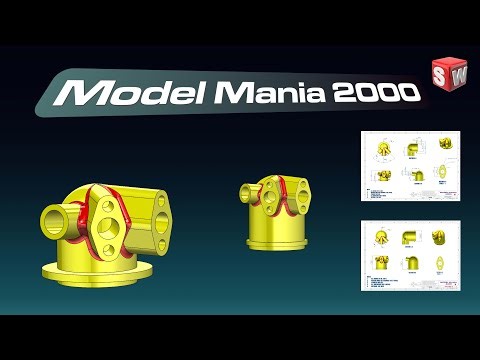 SolidWorks Model Mania 2000 | Remastered Tutorial
