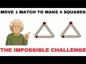 10 Genius Matchstick Puzzles That Will Twist Your Brain!