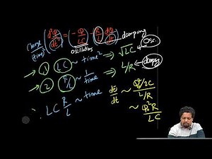 Damped Harminic Oscillator: LCR Circuit
