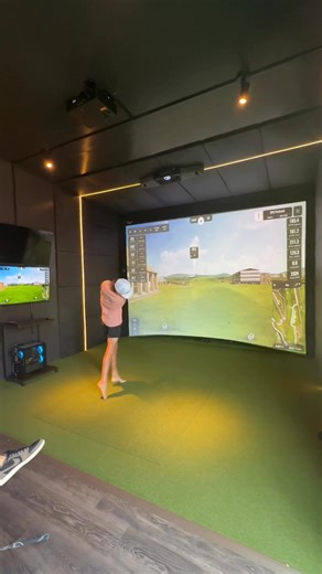 3.1M views · 46K reactions | Golf Simulator Kit Build #golfsim #golfsimulator #mancave #asmr #GardenRoom | Golf Sim Rooms | Facebook