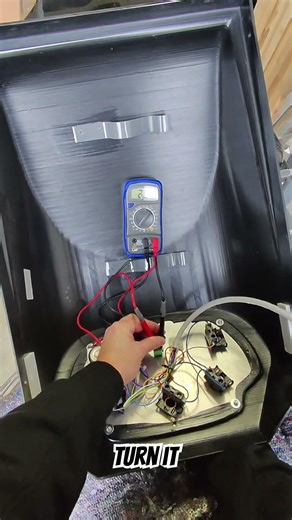 Testing Speed Potentiometer on Sunmix Mixer