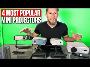 I Tested The 4 MOST POPULAR Mini Projectors On Amazon