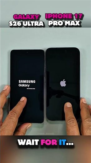 🚀😱 GALAXY S26 ULTRA vs iPHONE 17 PRO MAX SPEED TEST!! ⚡🔥