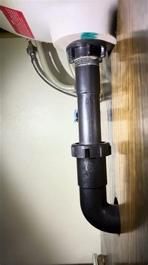 PT:2 How to split one drain into two for a double sink. P-trap, Blocks Sewer Gases, Catches Debris