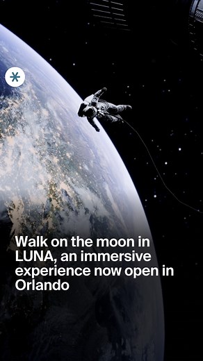 [LINK IN COMMENTS] Ready to walk on the Moon? Step into LUNA: A Journey to the Moon, an immersive VR experience where history and imagination collide. | Secret Orlando | Facebook