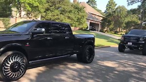 This 2017 Ram 3500 Mega Cab on American Force 28's is SHARP! You won't find many 4x4 dually's with this much class. Also, the 2017 Z71 Tahoe on Specialty Forged 26's is unbelievably plush! This unit requires a test drive to fully appreciate how nice SUV life can be. Both units fully covered by factory warranty and also include FREE Nationwide shipping. Visit our website at peterselite.com for more information and to apply for financing... | Peters Elite Autosports