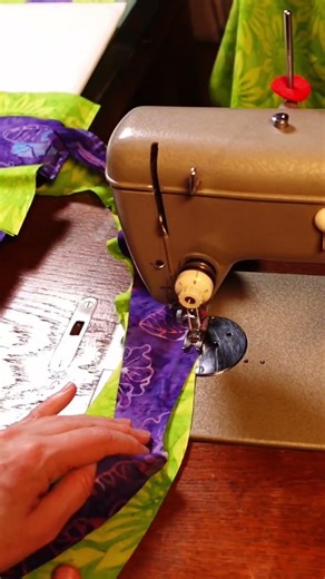 Patchwork Wellen super easy🪡