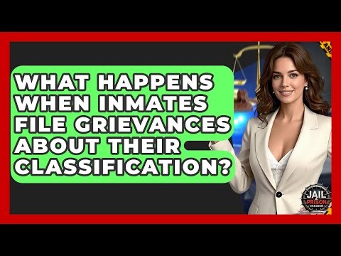 What Happens When Inmates File Grievances About Their Classification? - Jail & Prison Insider