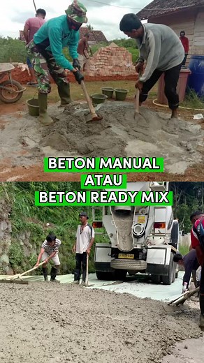 Perbedaan Beton Manual dan Beton Ready Mix