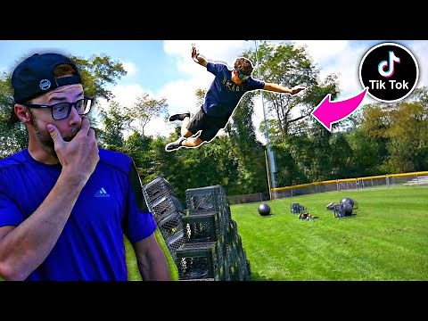 TIKTOK CRATE CHALLENGE Greatest Wipeout Ever!! 🤯
