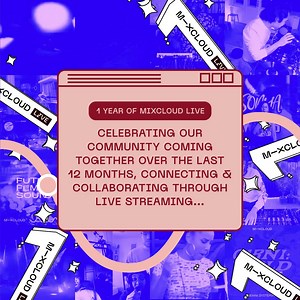Can you believe it's been a whole year since we launched LIVE? 🤯🥳🎈 The story of #MixcloudLIVE is a collaborative one — taking our team just 3 weeks to build and push the button, and with your contribution, watching LIVE grow into something beautiful. These last 12 months have undoubtedly brought us closer together, and we've witnessed creators deliver streams that dreams are made of - all while connecting incredible communities of music lovers across the world. In the next couple weeks we'll 