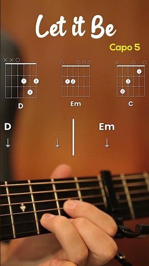 Let It Be Guitar Tutorial - The Beatles - Let It Be Guitar Lesson