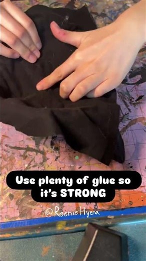 Lining the Inside of a Mask With Me !!