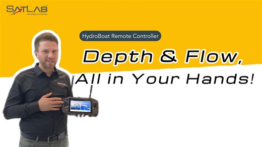HydroBoat Remote Controller Upgrade: Depth & Flow, All in Your Hands! 💡 We’ve made field operations smarter and more seamless. With the upgraded H20 remote controller, the HydroBoat series USVs now support real-time viewing of both depth and flow measurements—right on the controller screen. No more switching devices or second-guessing—the HydroBoat delivers all the data you need, exactly when you need it. ▶️ Real-time insights, real-world efficiency—watch it in action! #SatLab #USV #HydroBoat #