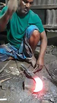 How to handmade billhook knife making process.