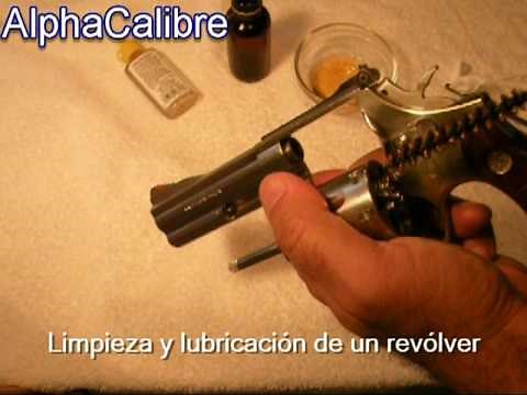 Revólver - Limpieza y Lubricación - Mantenimiento