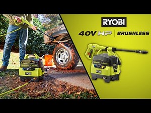 RYOBI 40V HP Brushless 1200 PSI Pressure Washer