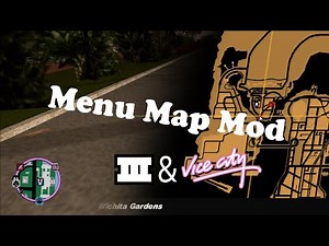 Interactive Pause Menu Map for GTA III and GTA VC Mod | GTA Mods