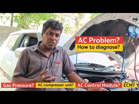 AC problem? | How to diagnose | ECM fault? | AC gas pressure low? | AC control unit fault | ECM?